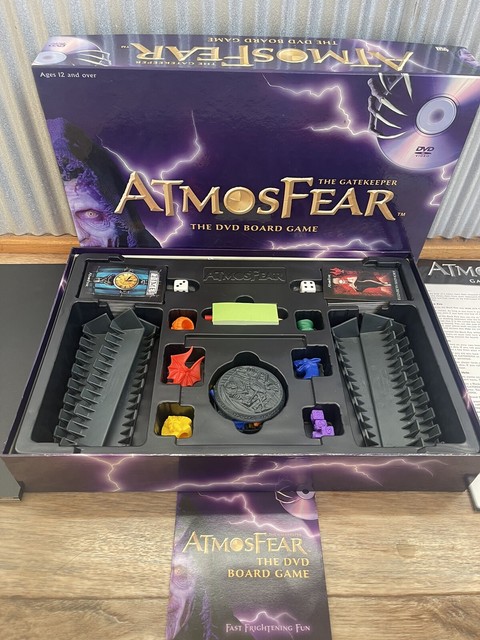 2003 Atmosfear The Gatekeeper DVD Board Game 100 Complete for sale ...