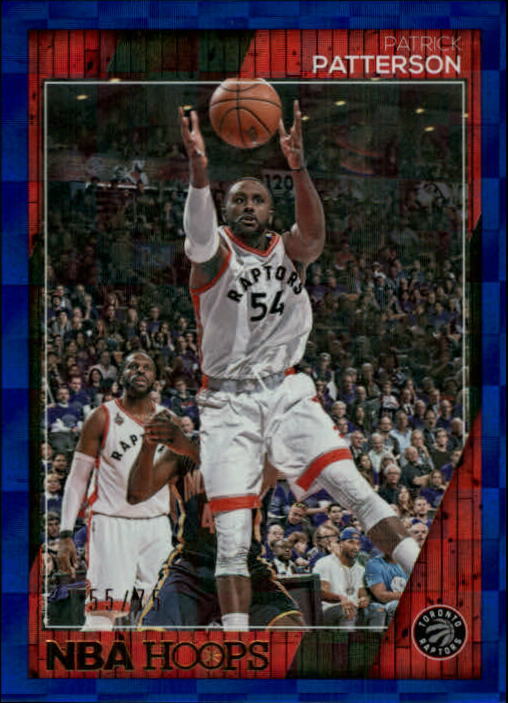 2016-17 Panini NBA Hoops - Blue Checkerboard #227 Patrick Patterson /75 ...