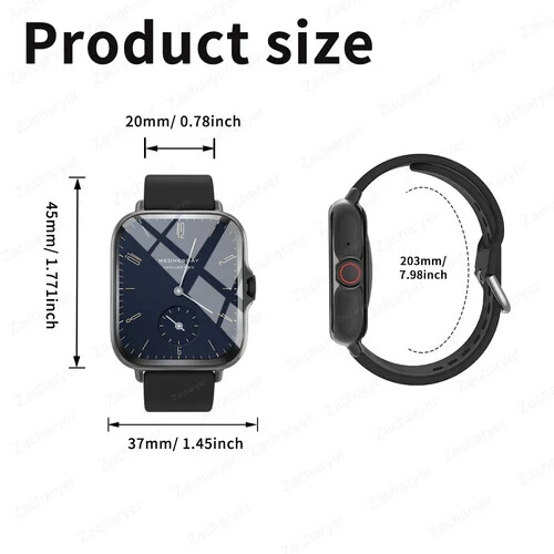 Smart Watch Wireless Calling & App Reminders for iPhone/Android | eBay