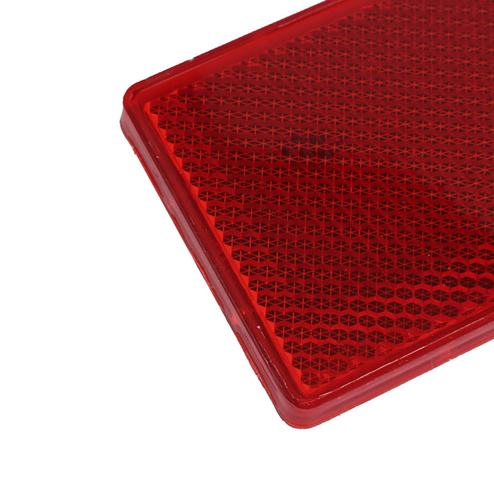 Vehicle Car Plastic Stick-On Reflective Rectangle Reflector Universal ...