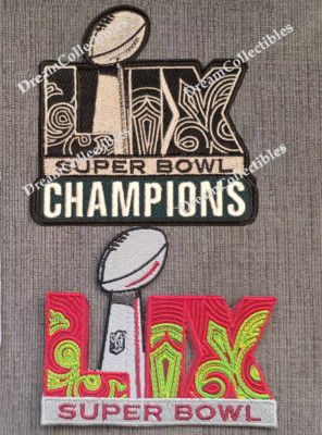 Super Bowl Champions Patch + LIX Patch 59 Philadelphia EAGLES FOOTBALL ...