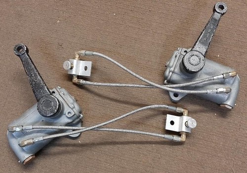 MGB Rear shock absorbers, modified to be fully adjustable | eBay UK