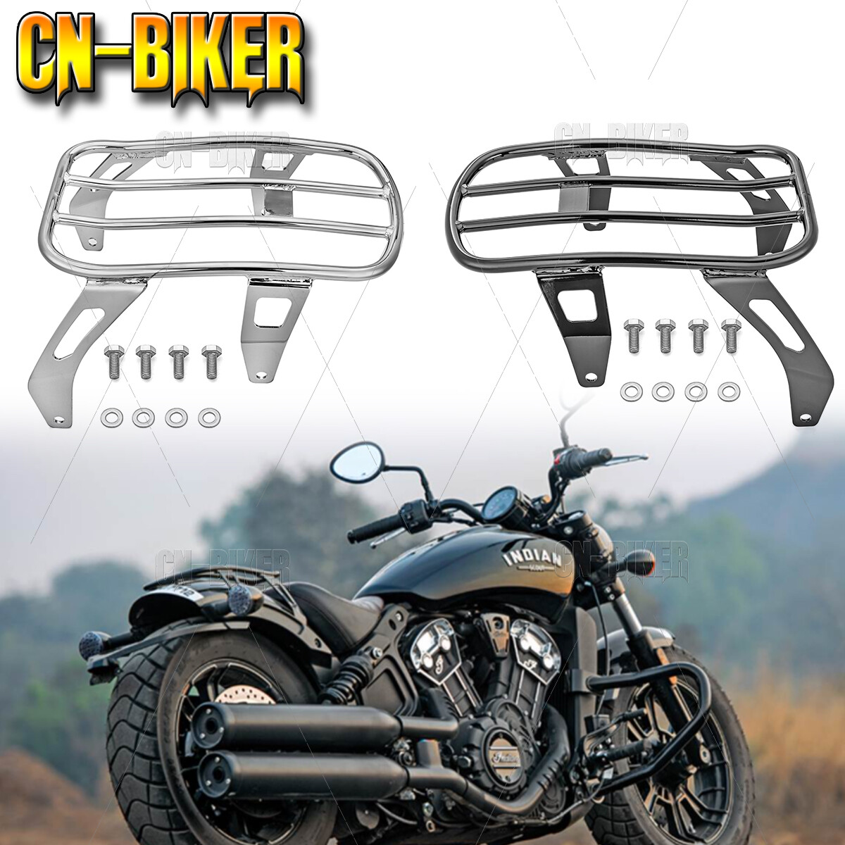 Indian Scout Bobber Solo Rack Bag | Reviewmotors.co