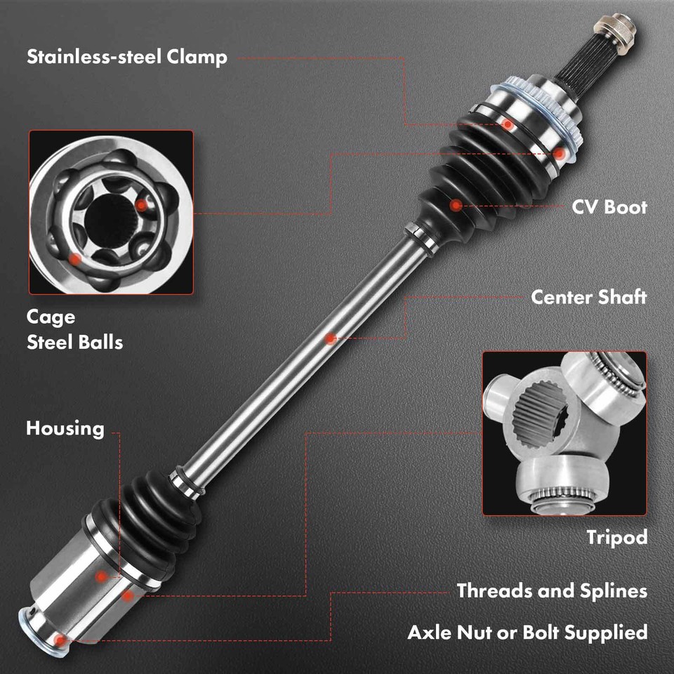 Rear RH Right CV Axle Assembly for BMW E46 330Ci 2001-2006 330i ...
