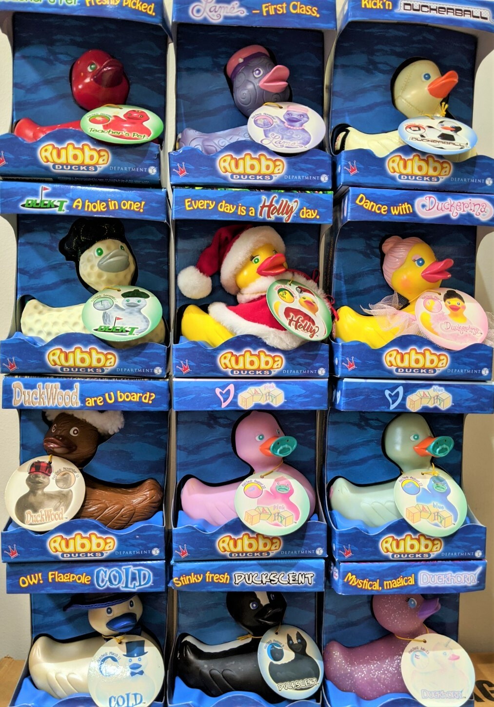 Rubba Ducks Department 56 Rubber Ducks Collectible Set of 12 Vintage ...