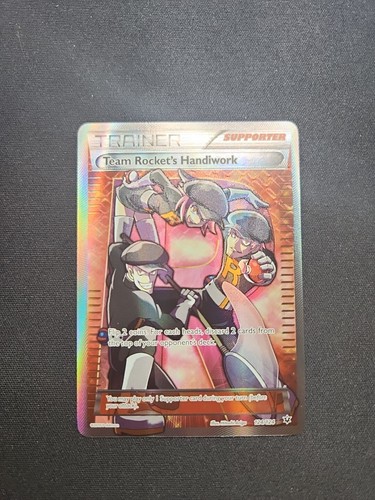 Team Rocket's Handiwork 124/124 XY-Fates Collide Full Art Trainer ...