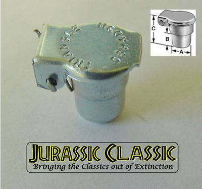 3/16" NOS Cord Crosley Desoto Distributor Generator Oil Oiler Flip Cap ...