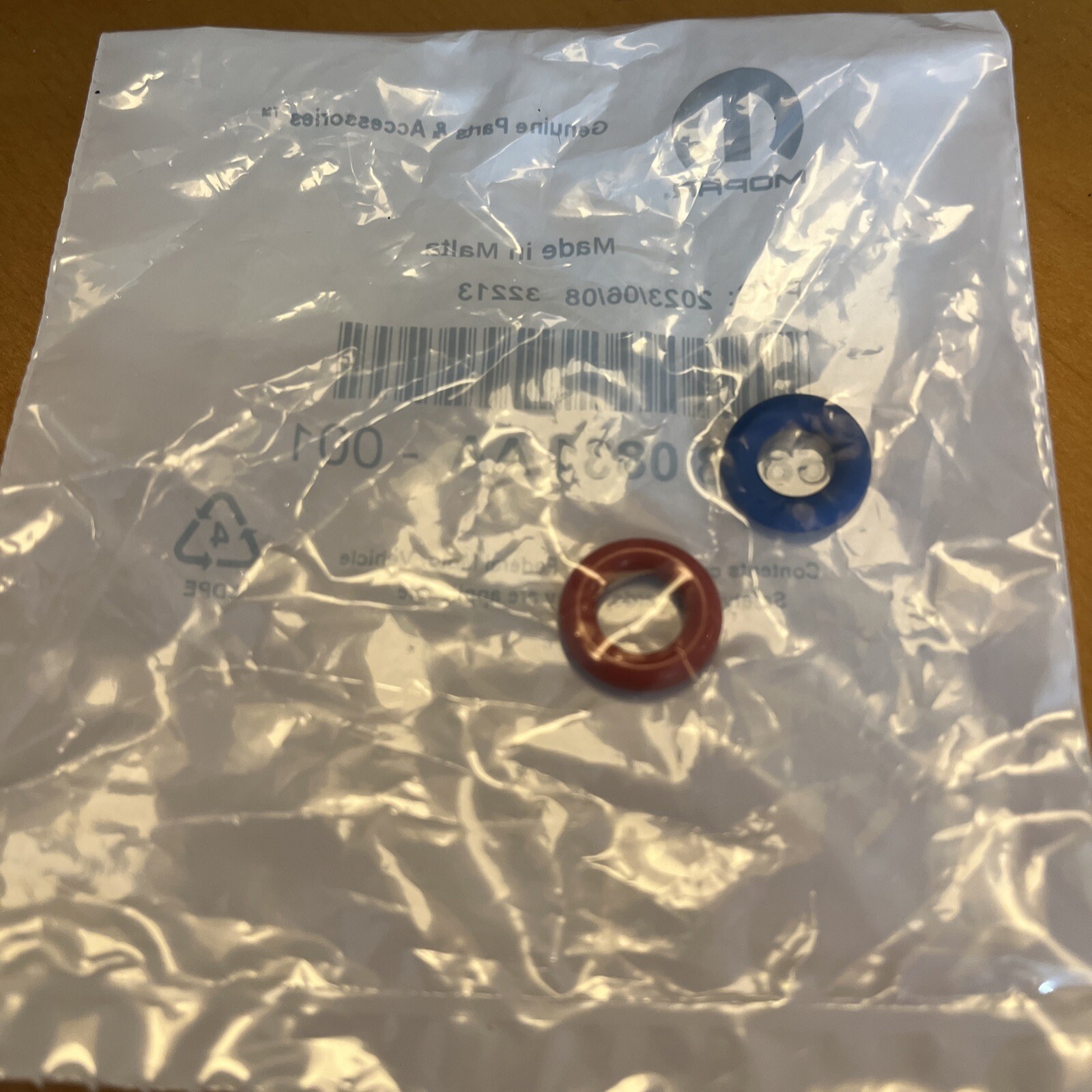 Fuel Injector O-Ring Kit-SXT, VIN: G Mopar 68080831AA for sale online ...
