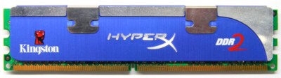 2GB Kit (2x1GB) Kingston HyperX DDR2-800 PC2-6400U 4-4-4-12@2V ...