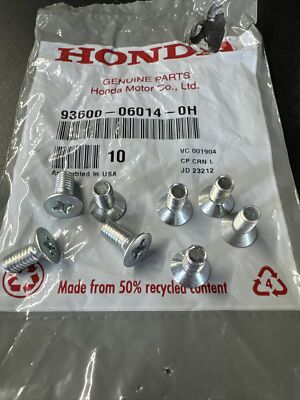 8x Honda Acura Disc Brake Rotor Screw OEM all models | eBay