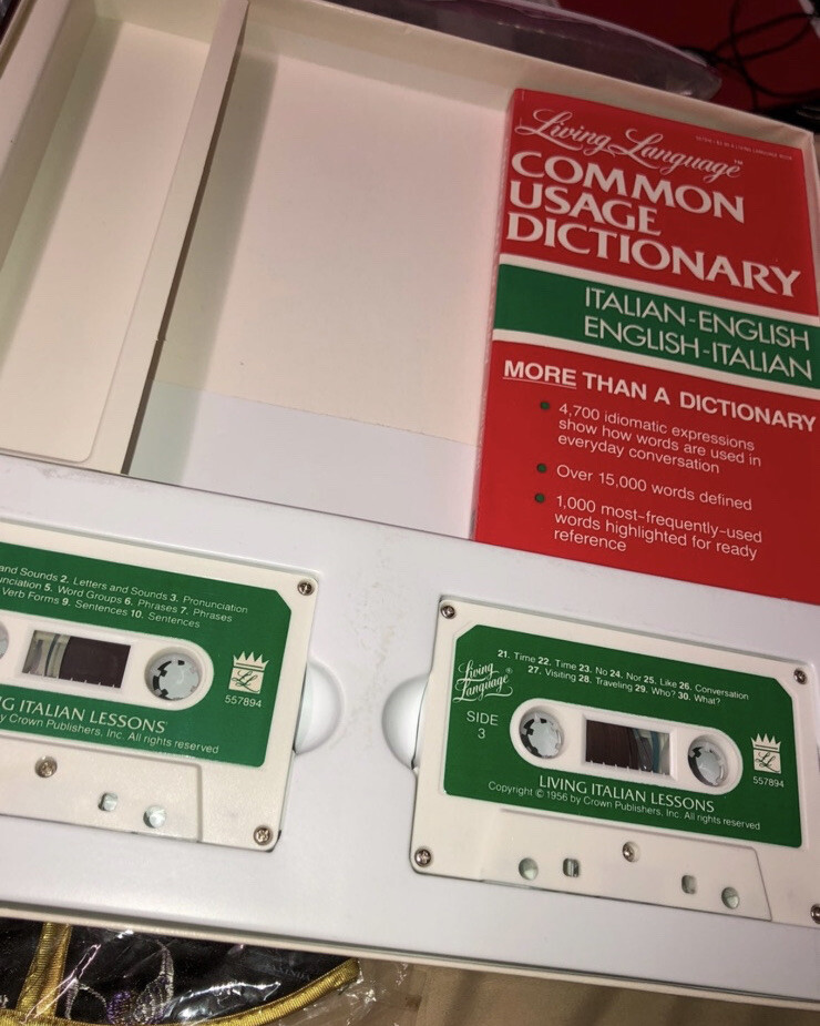Living Language Italian Cassettes | eBay