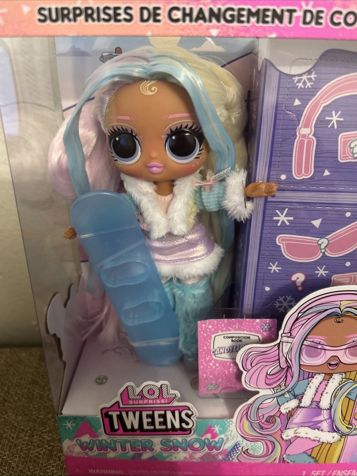 LOL SURPRISE! TWEENS WINTER SNOW CANDYLICIOUS -COLOR CHANGE SURPRISES ...
