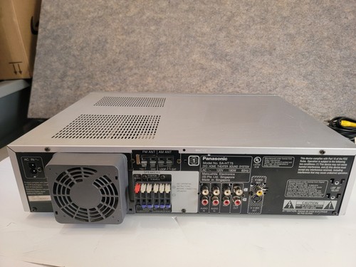 Panasonic SA-HT75 5 Disc Changer DVD Player For Home Theater Sound ...