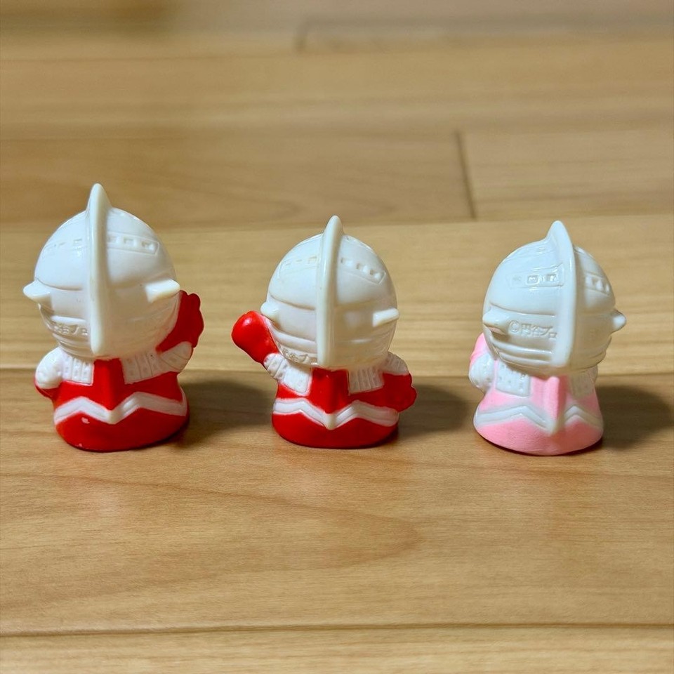 Ultraman Graffiti Finger Puppets Set Of 16 Soft Vinyl Tsuburaya ...