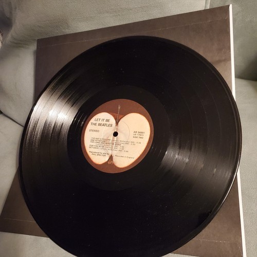 THE BEATLES Let It Be LP APPLE 1970 Gatefold Red Label AR 34001 | eBay