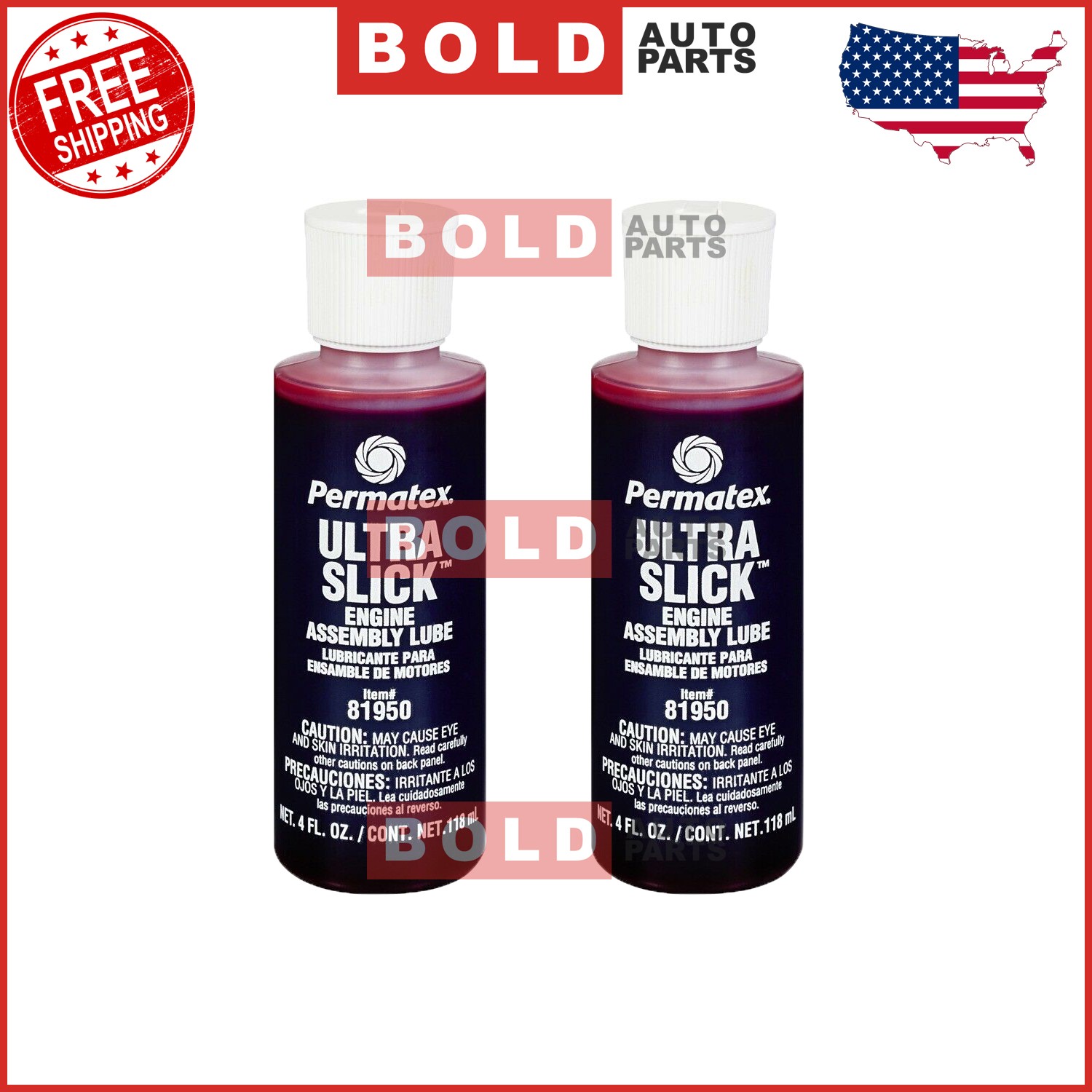 2x Ultra Slick Engine Assembly Lube 4oz Bottle Permatex 81950 | eBay