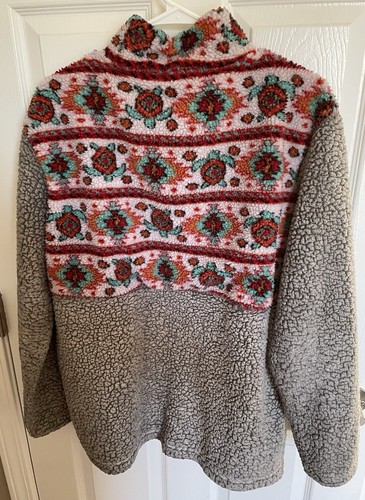 Simply Southern Sweatshirt Pullover Sweater Turtles 1/4 Zip Aztec ...