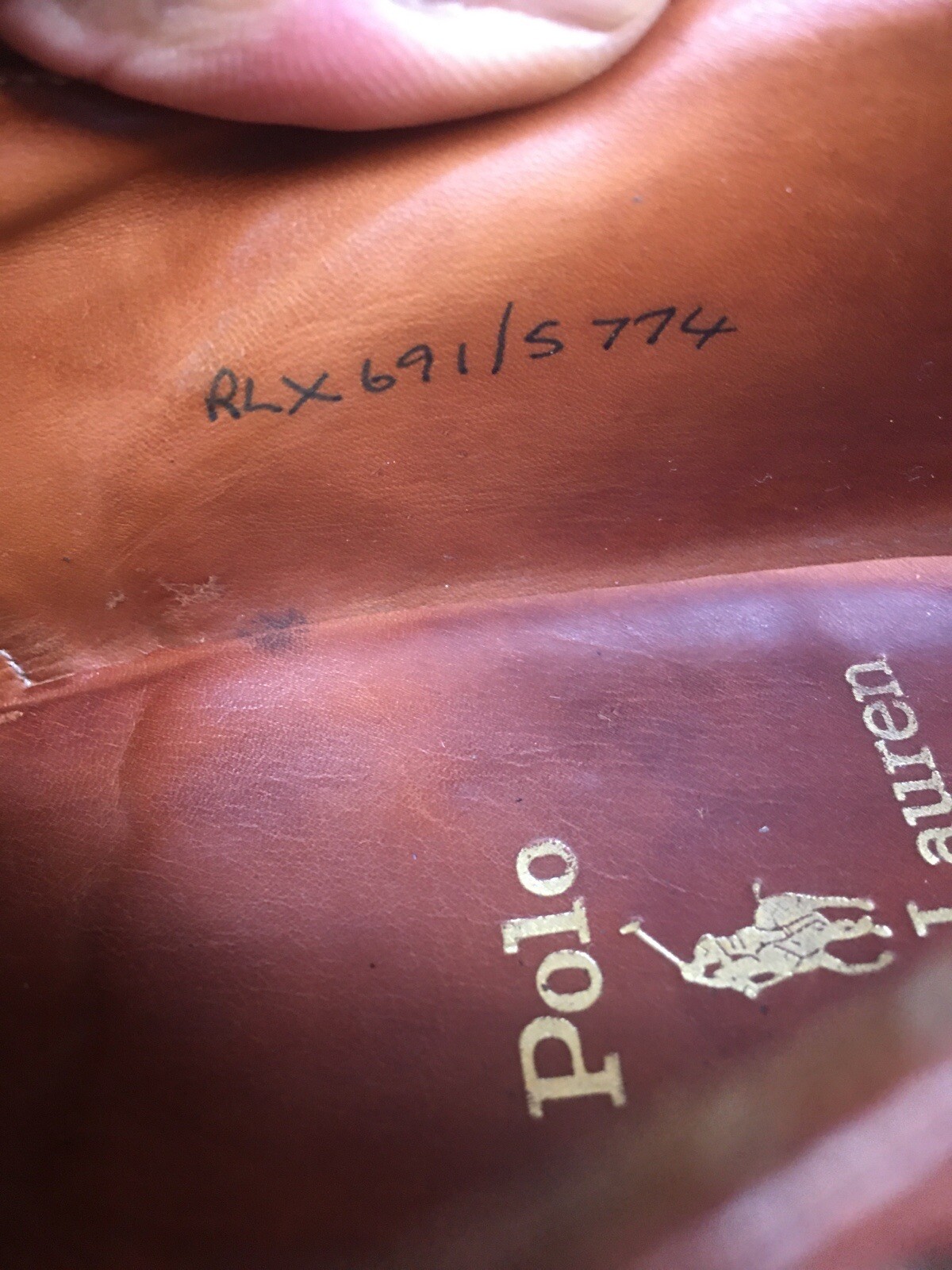 Crockett & Jones x Polo ralph Lauren brown Mens leather shoes USA 9.5D Uk 8.5 | eBay