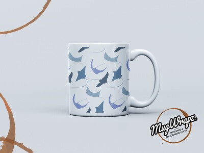 Stingray Pattern - 11oz Mug - Gift | eBay UK