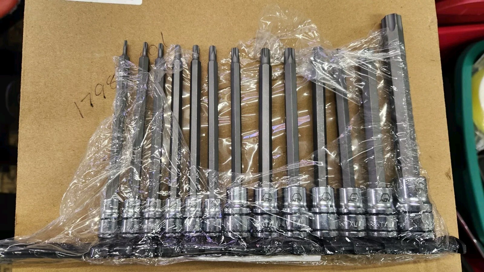 MATCO 1/4", 3/8" & 1/2" DRIVE 13 PIECE LONG ADV TORX BIT SOCKET SET ...