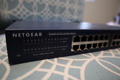 Netgear JGS524 v2 24 Port Gigabit Ethernet Switch | eBay