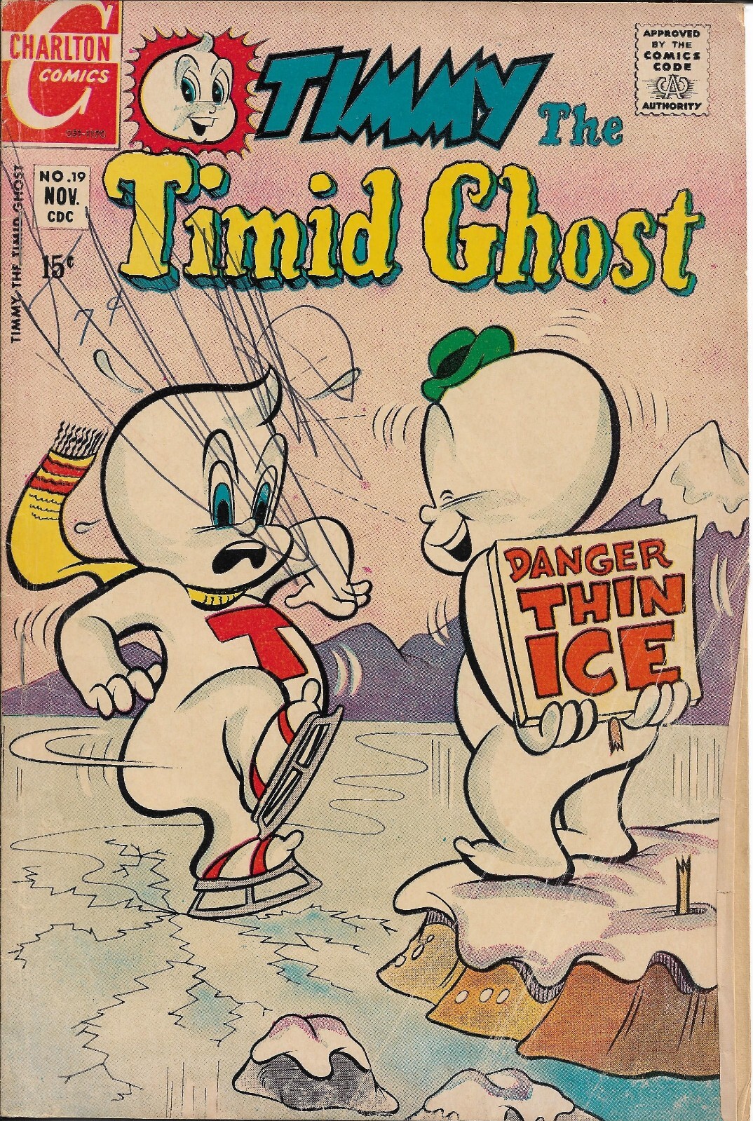 Timmy The Timid Ghost #19 - Charlton Comics - 1970 | eBay