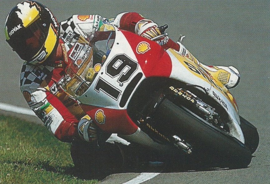Sean Emmett 1994 Shell Harris YZR 500 GP race leathers frank thomas ...
