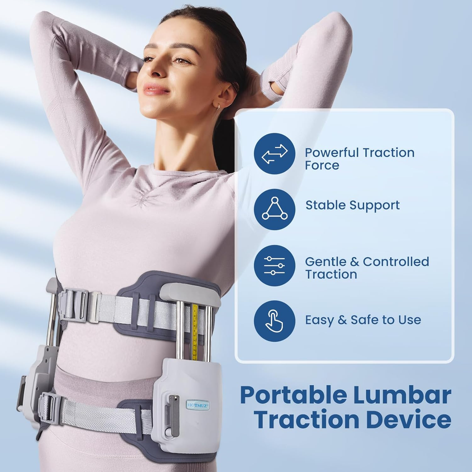 Lumbar Traction Device, Lower Back Pain Relief，lumbar decompression ...