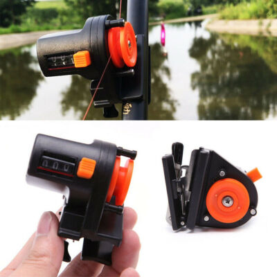 0-999M Portable Fishing Line Counter Fish Finder Length Gauge Depth ...
