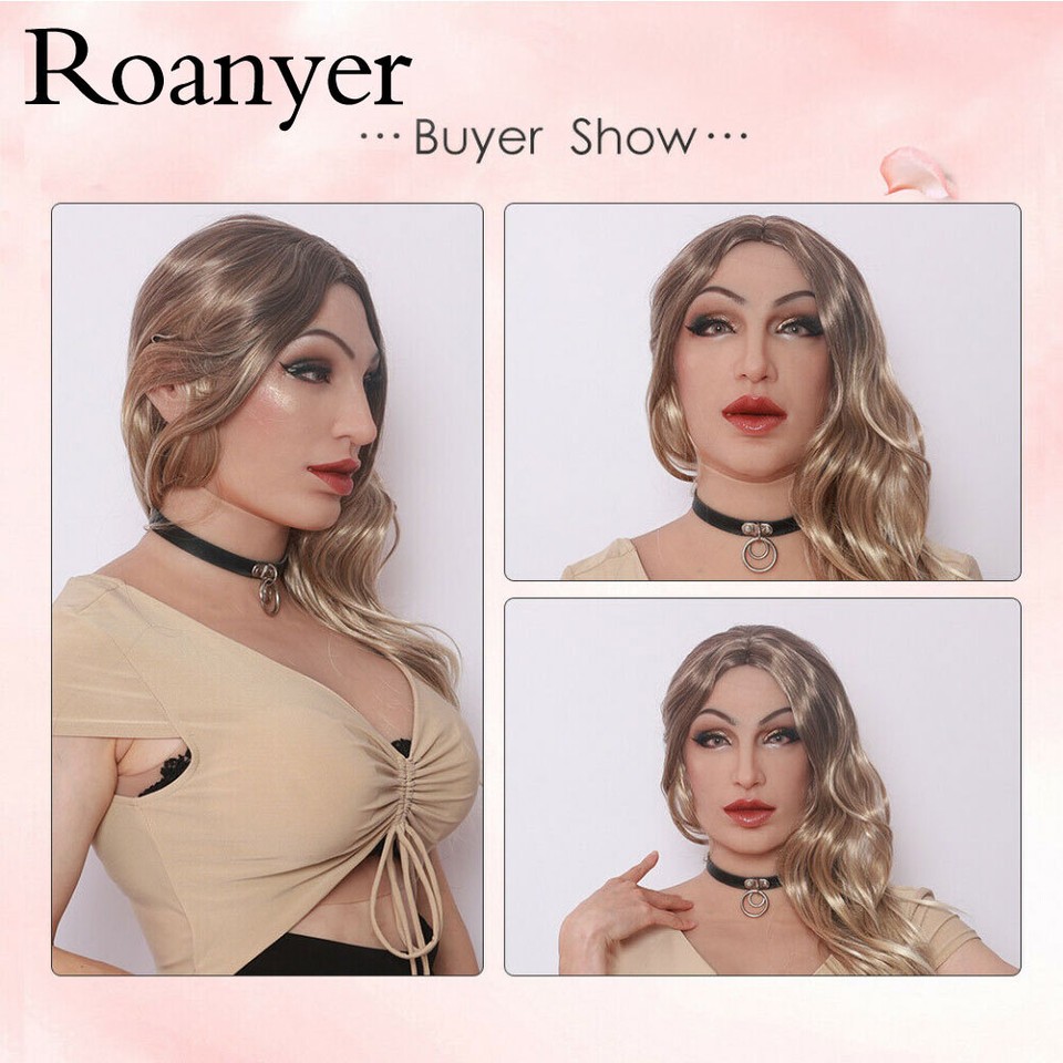 Roanyer Realistic Silicone Mask Female Mask Real Mask Betty Cosplay ...