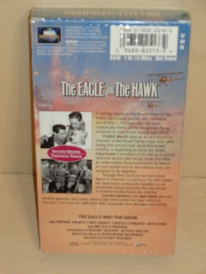 The Eagle and the Hawk (VHS, 1997, Includes Original Theatrical Trailer ...