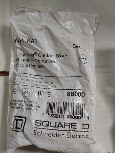 SQUARE D 9001-KA1 PUSHBUTTON CONTACT BLOCK LOT OF 3 PC | eBay