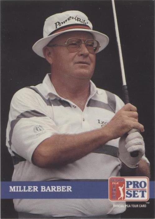 1992 Pro Set Golf - Miller Barber #206 for sale online | eBay