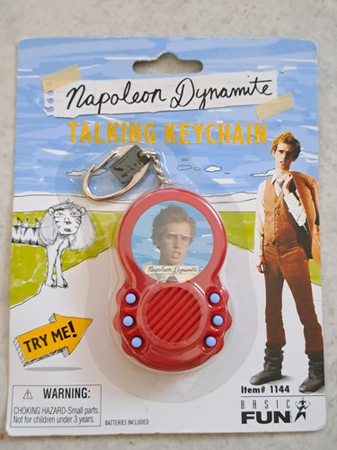 2005 Napoleon Dynamite Movie Talking Keychain Red New Original Package 2005 | eBay