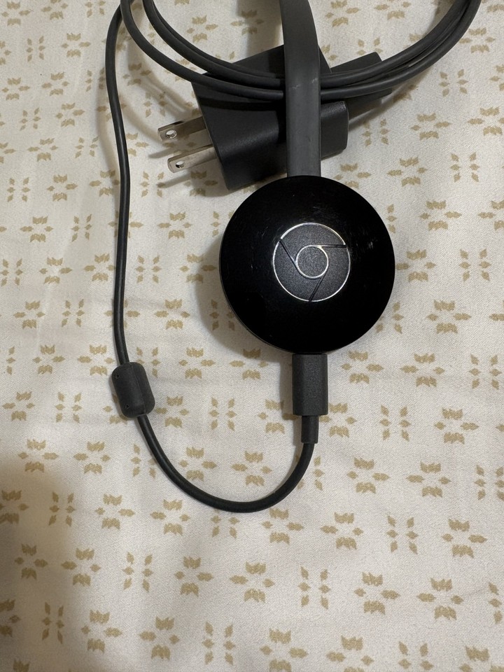 Google Chromecast 2nd Gen NC2-6A5 1080p w/ HDMI & Power Adapter Tested ...