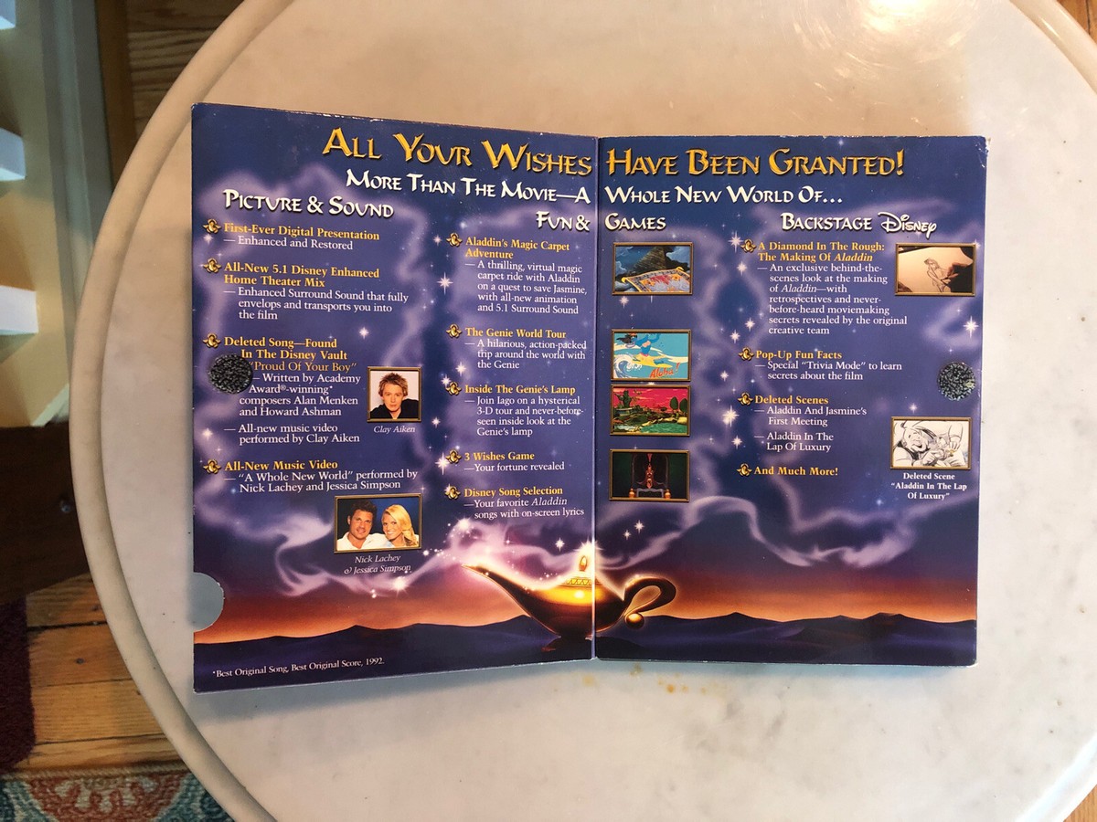 Aladdin Dvd Menu Aladdin Cinestory Comic (2016) – MSU Surplus Store