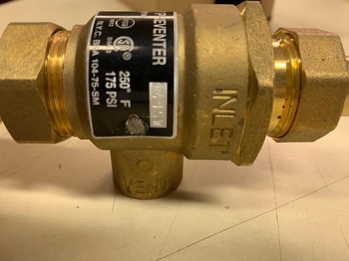 *NEW* WATTS Backflow Preventer/Boiler Fill Valve 1/2" B911S-M3 / B1156F ...