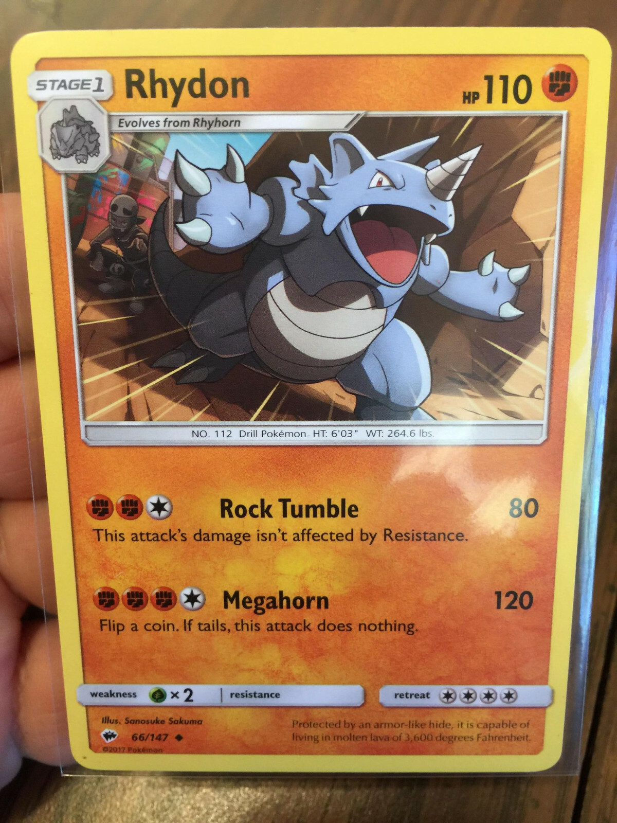 RHYDON 2017 STAGE 1 POKEMON XY STEAM SIEGE #66/147 MEWTWO EX BOX! FREE ...