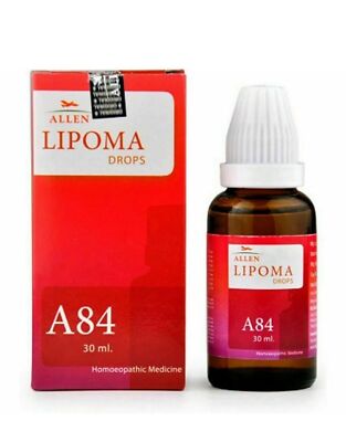 Allen Homoeopathic A84 Lipoma Drops (30ml) + Free Shipping | eBay