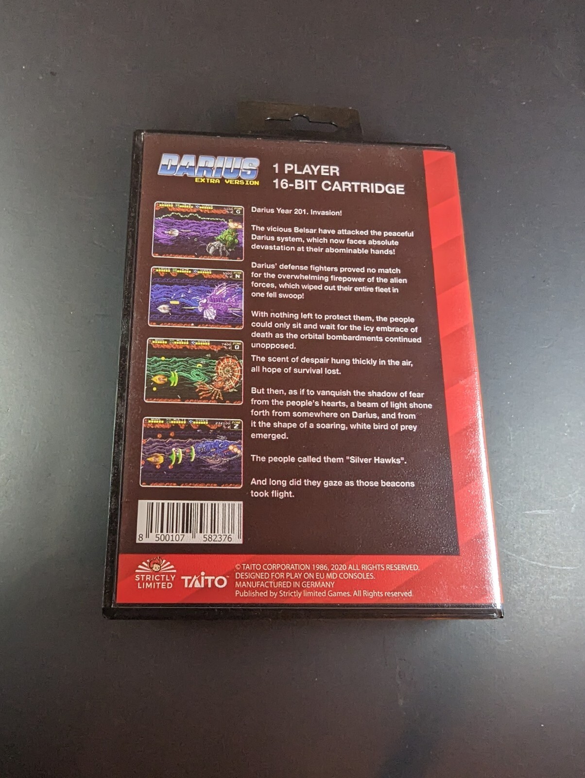 Darius Extra Version, Strictly Limited Games (Sega Genesis Mega Drive ...