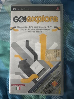 PSP GO! EXPLORER NAVIGATORE SATELLITARE GPS MAPPA ITALIA PAL | eBay