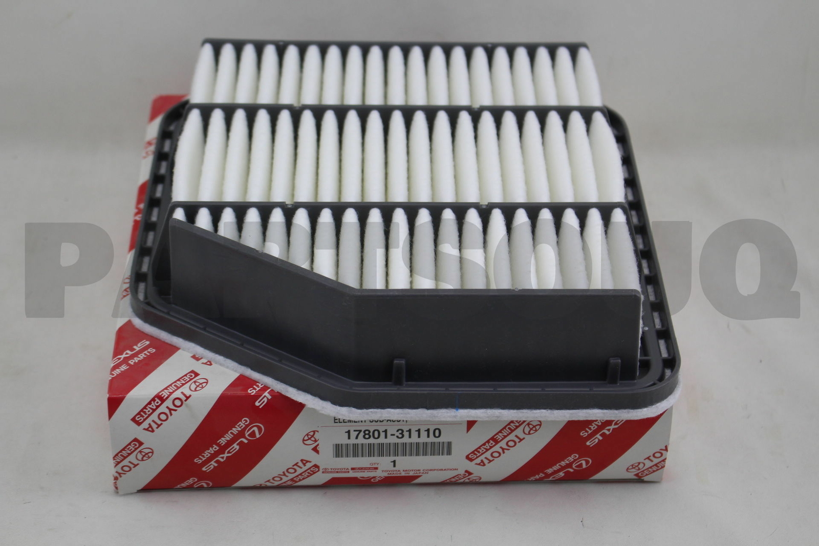 1780131110 Genuine Toyota ELEMENT SUB-ASSY, AIR CLEANER FILTER 17801 ...