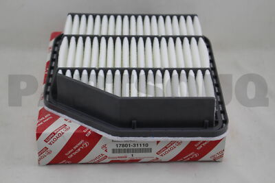 1780131110 Genuine Toyota ELEMENT SUB-ASSY, AIR CLEANER FILTER 17801 ...