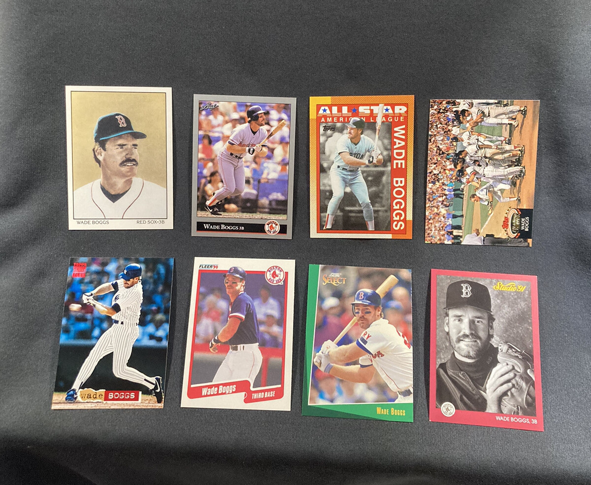 ⚾️ Lot of (8) Early 90’s WADE BOGGS Cards | Boston Red Sox ⚾️ | eBay