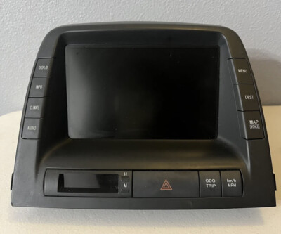 2006-2009 TOYOTA PRIUS LCD DISPLAY CLIMATE RADIO NAVIGATION SCREEN ...
