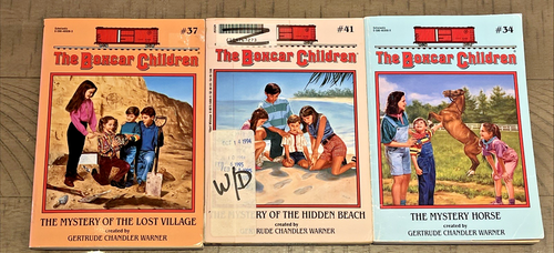 The Boxcar Children Series 34 37 41 Books Gertrude Chandler Warner ...