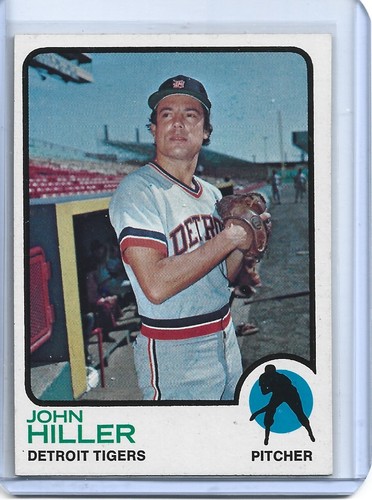 John Hiller 1973 Topps Baseball Semi-High #448-Detroit Tigers | eBay