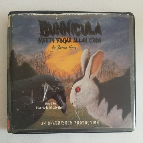Audio Book Bunnicula Meets Edgar Allan Crow 💥 CD - NARRATOR PATRICK ...