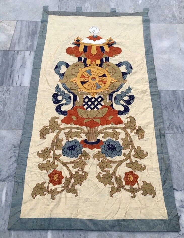 Vintage Tapestry, Pictorial French Applique Work Tapestry Wall Décor ...