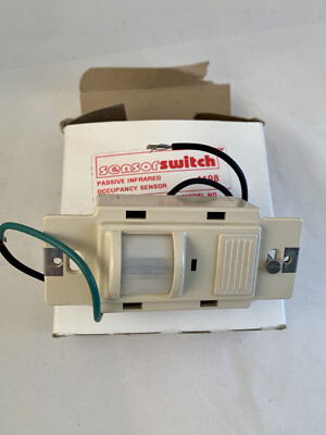 SENSOR SWITCH CMR-9 Passive IR Occupancy Sensor Wall Switch Ivory 120 ...